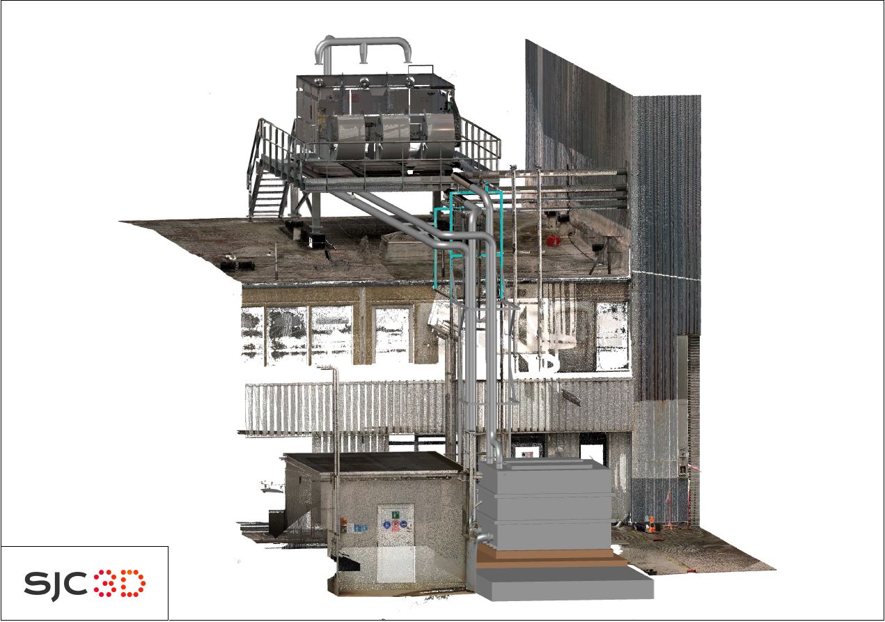 Raccordement d'une tour de refroidissement. | SJC3D
